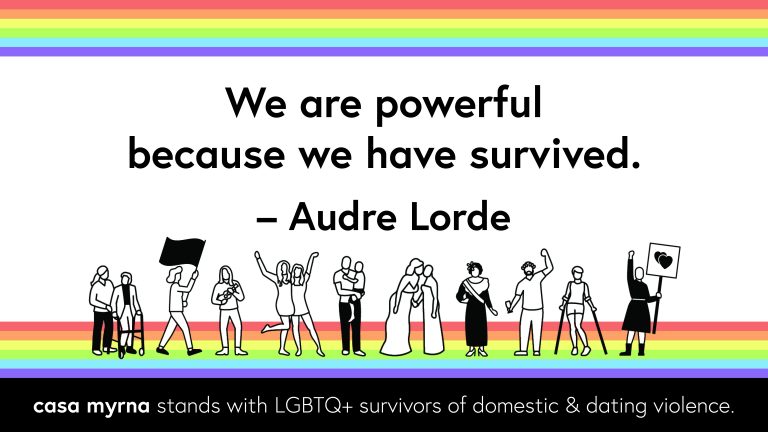 June 8, 2019: March with Casa Myrna at Pride! : Casa Myrna